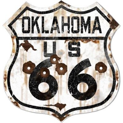 2 наклейки на мотоцикл ROUTE 66