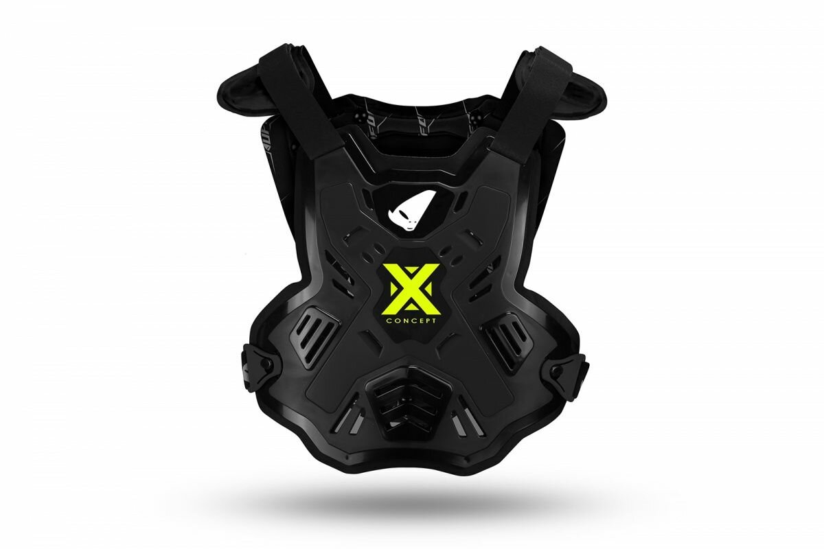 Мотозащита панцирь UFO X-CONCEPT CHEST PROTECTOR (без плеч) Black