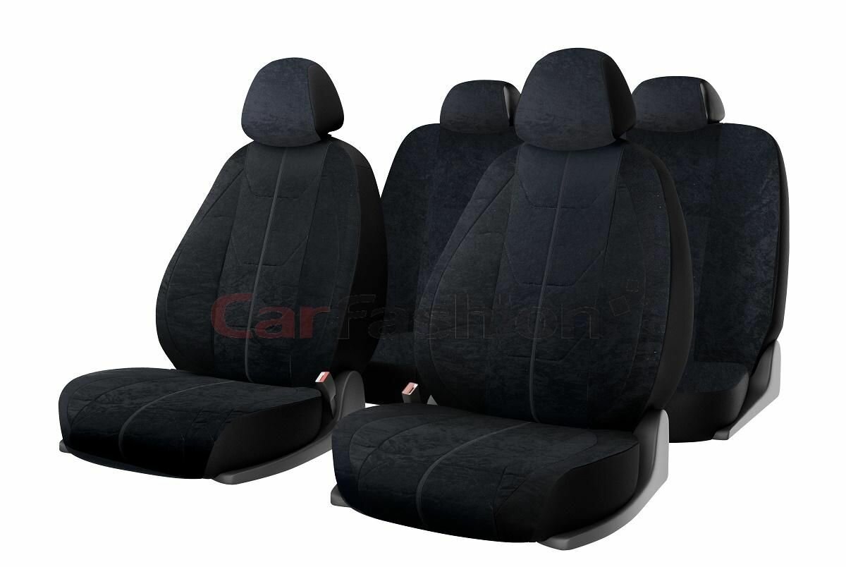 Чехлы на сиденья CarFashion Cruise, чёрные