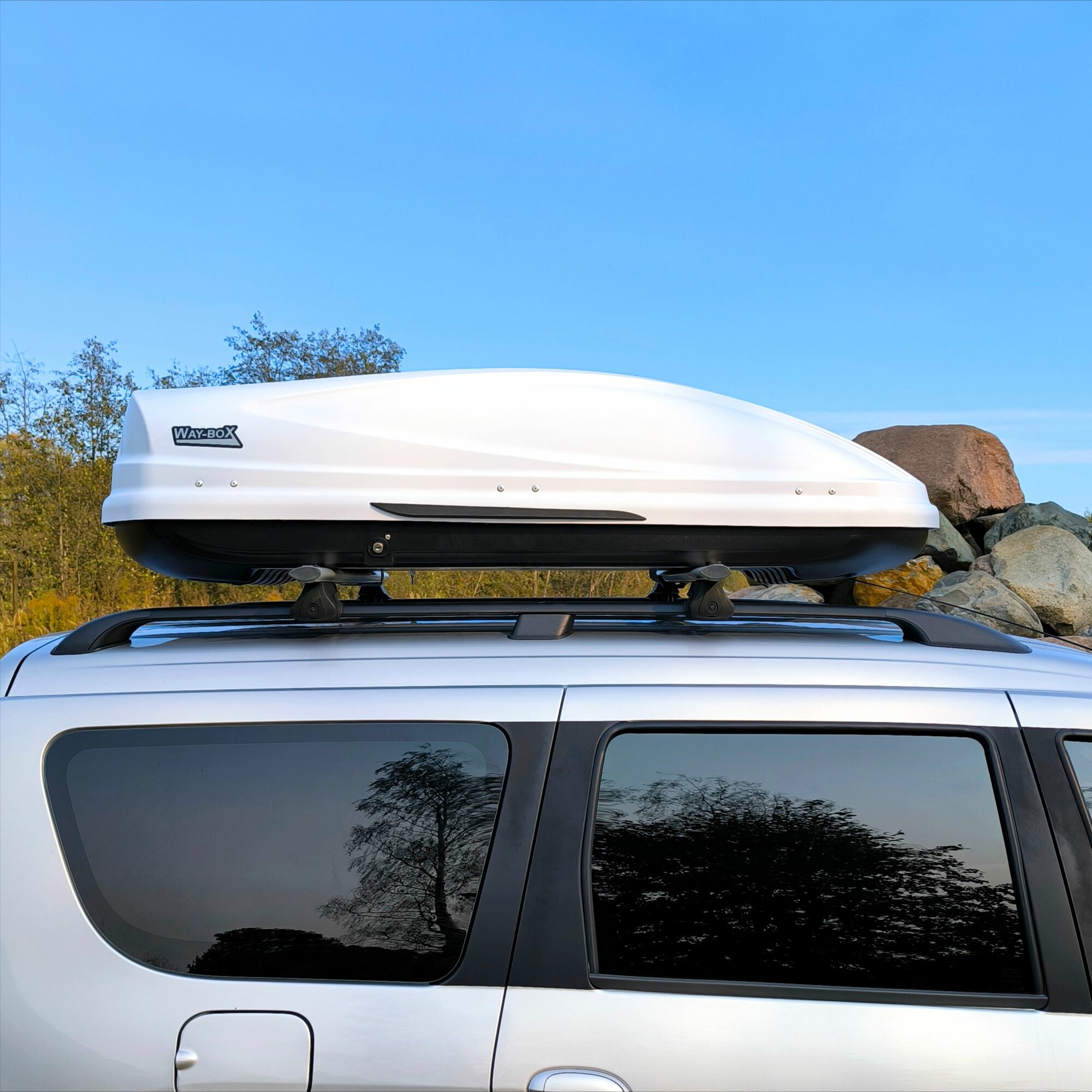 Автобокс Way-box Lainer 460 белый усиленный