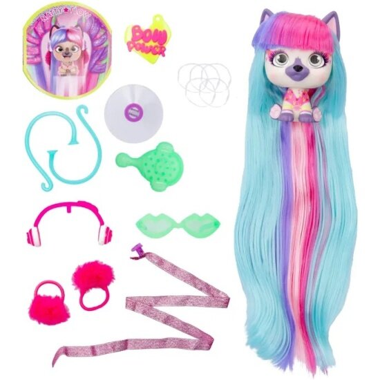 Фигурка Imc Toys 714809 VIP Pets BOW POWER Модные щенки NATTY