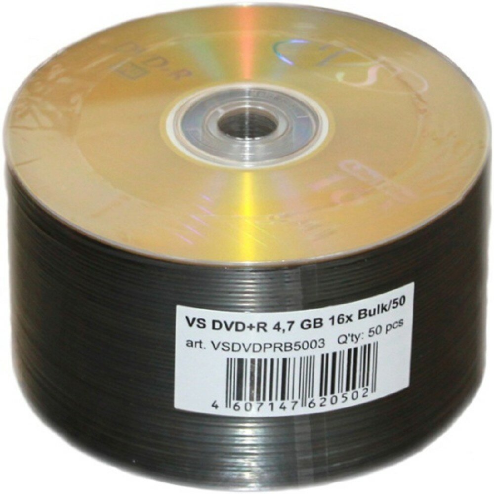 Оптический диск DVD+R VS VSDVDPRB5003 DVD+R