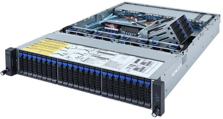 Никс gS9600a/pro2U S93052Ka EPYC 7313/128 ГБ/1 x 1.6 Тб SSD/Aspeed AST2500