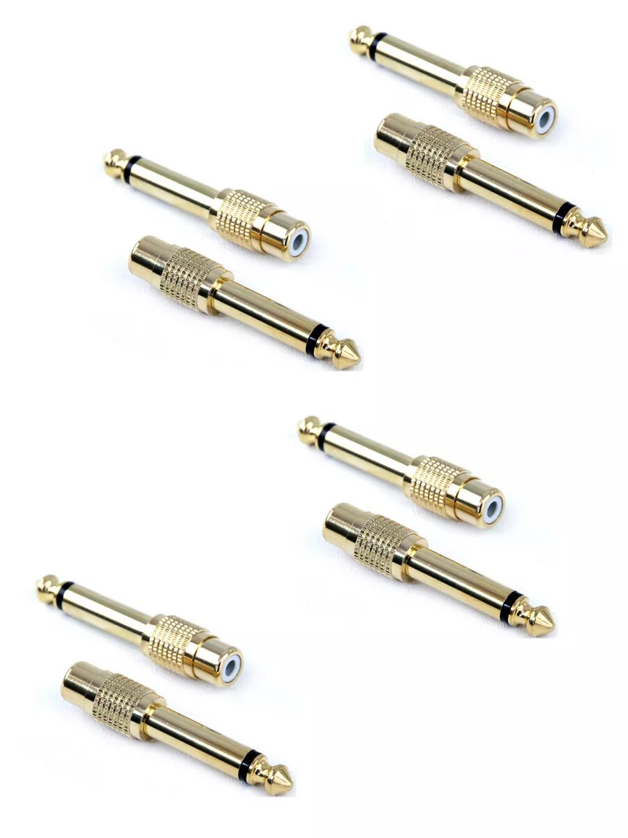 Переходник моно джек - RCA 4 шт. AD160/G