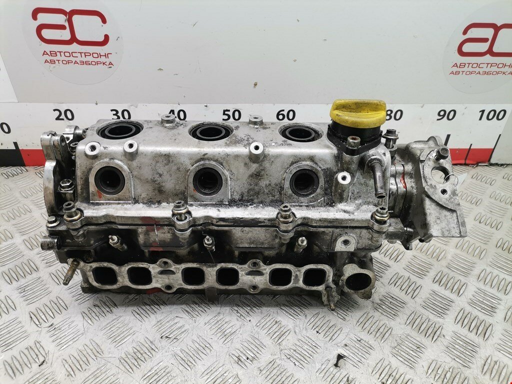 Головка блока цилиндров (ГБЦ) Opel Vectra C 97251204 арт. 2153044