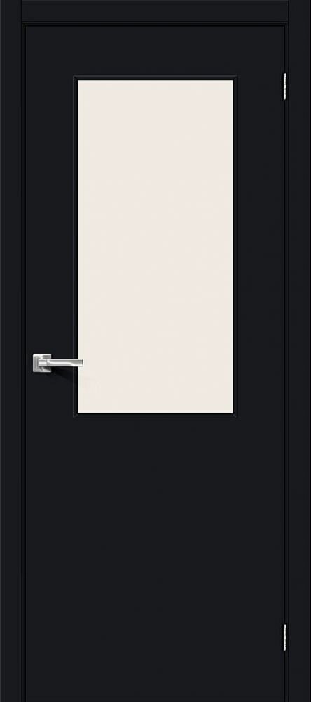 Межкомнатная Дверь Винил Bravo Браво-7 Total Black / Magic Fog 400x2000, 600x2000, 700x2000, 800x2000, 900x2000мм / Браво.