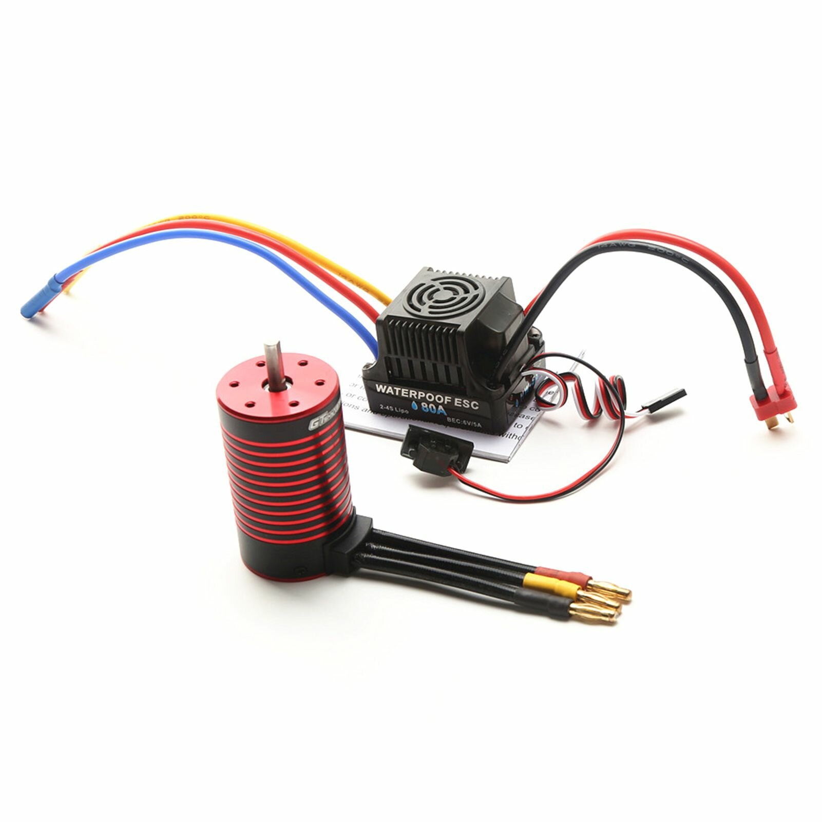 GTSKYTENRC Водонепроницаемый бесщеточный двигатель 3660 4200KV с заменой бесщеточного, Techshow D+F