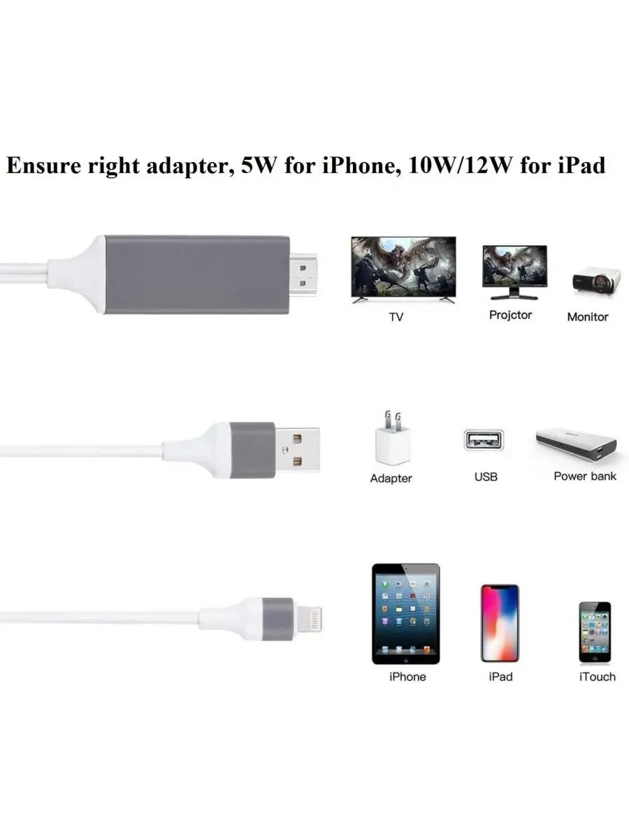 Переходник hdmi lightning — фото 1