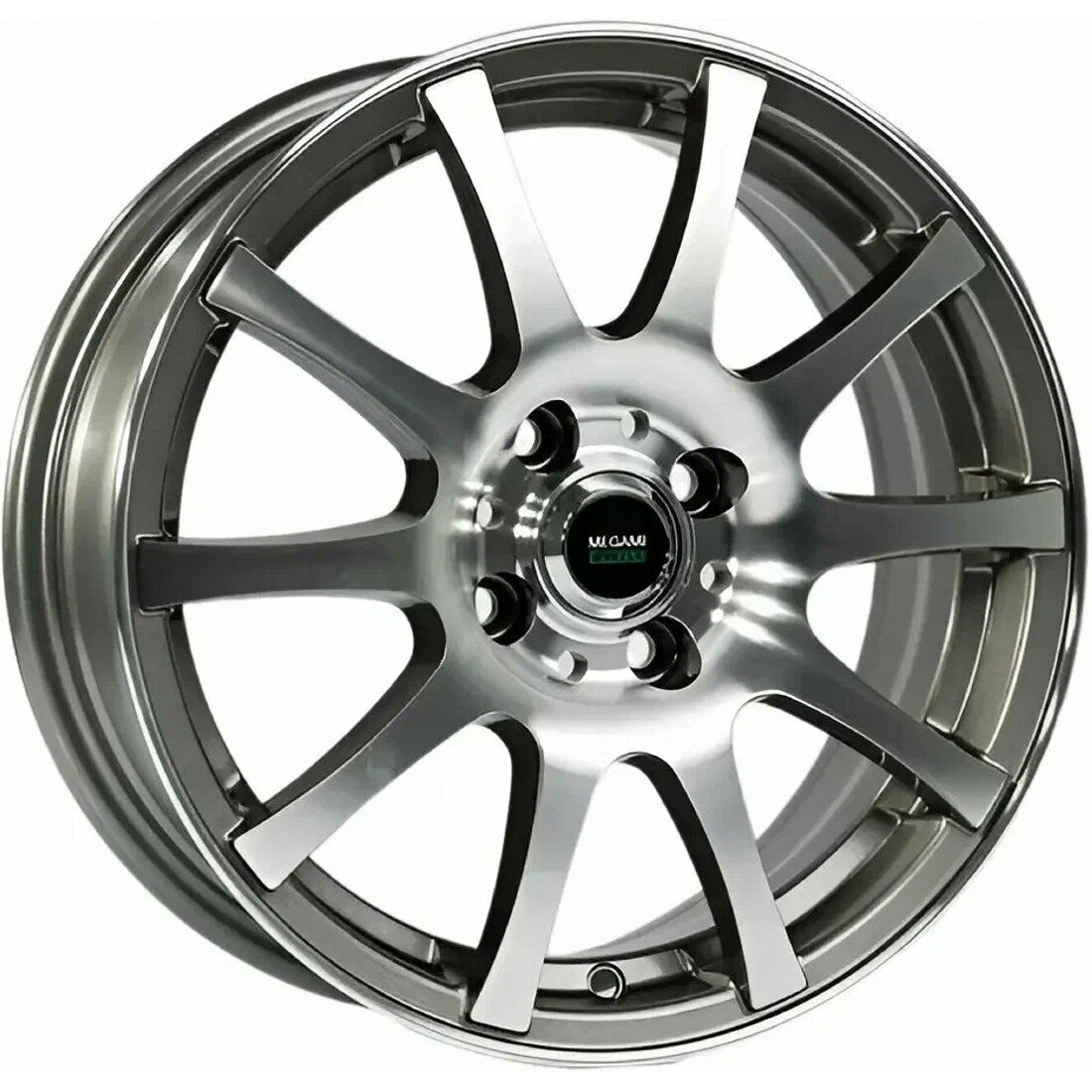 Колесный диск Megami MGM-1 6x15 5x114,3 ET47 67,1 GMF литой для автомобиля