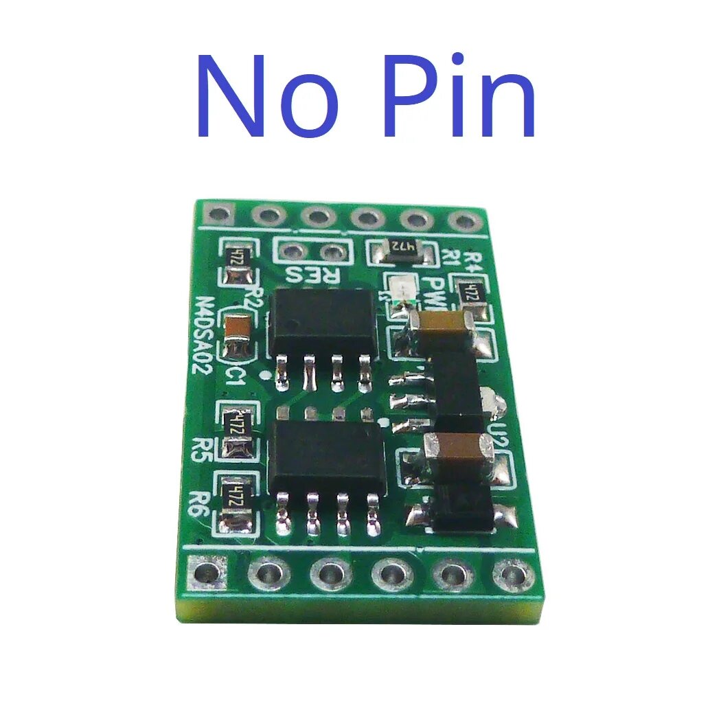2CH RS485 Digital Temperature Collector DS18B20 Eletechsup N4DSA02 No Pin