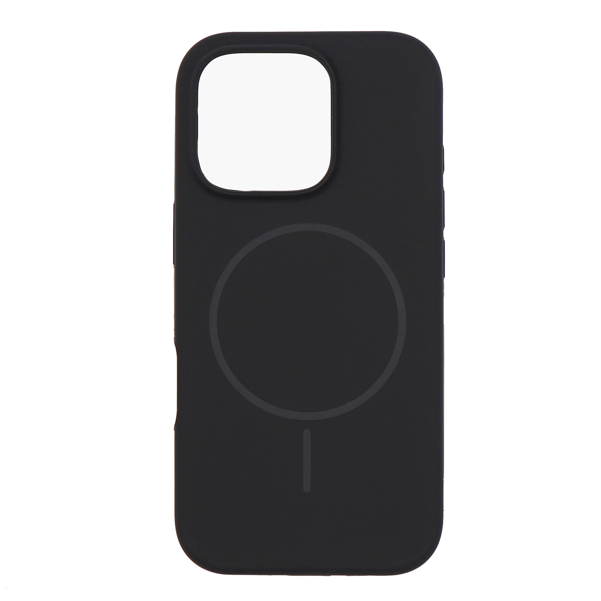 Чехол-накладка для iPhone 16 Pro Max, Silicon Case, магнитный (MagSafe), без лого, X-CASE, угольно-серый