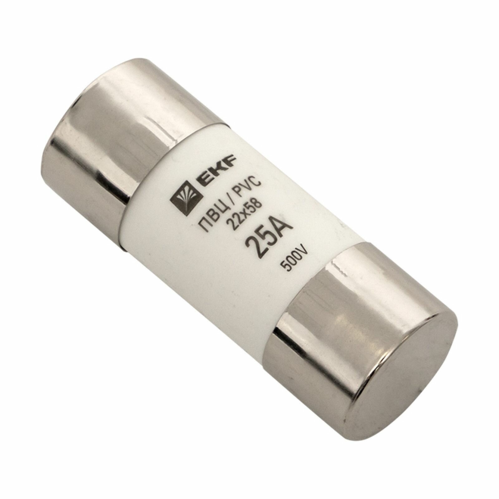 Плавкая вставка цилиндрическая ПВЦ (22х58) 25А, EKF PROxima - 10 штук