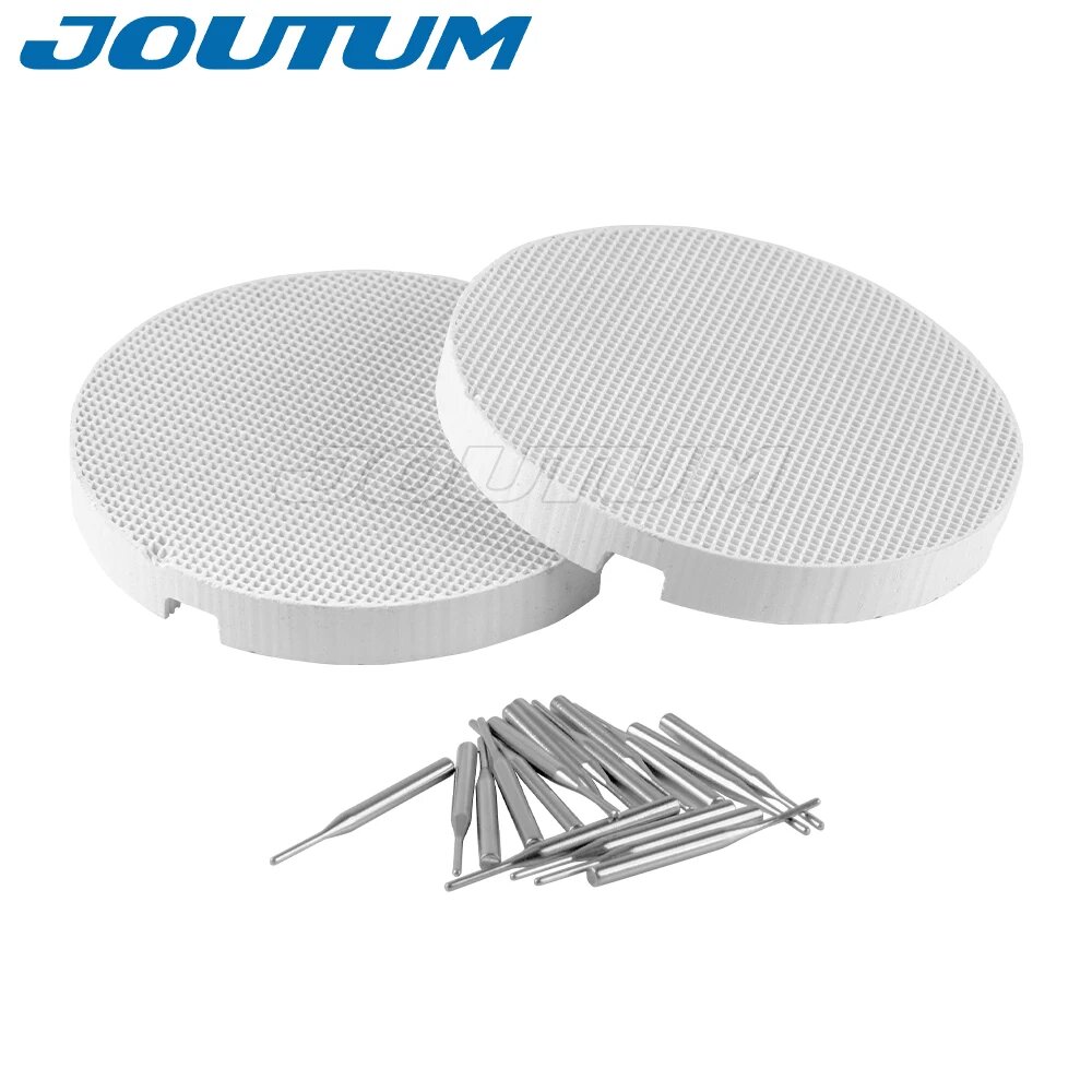 Стоматологические лотки JOUTUM 2шт, Цвет: 2tray, 20pins