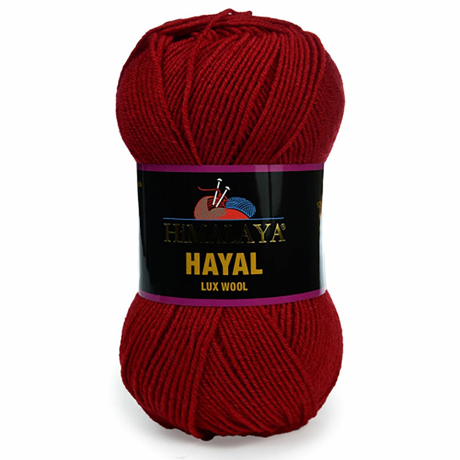 5 Мотков, Himalaya HAYAL LUX WOOL, 75% Акрил 25% Шерсть / 100 гр. - 250 м, Цвет-227-06
