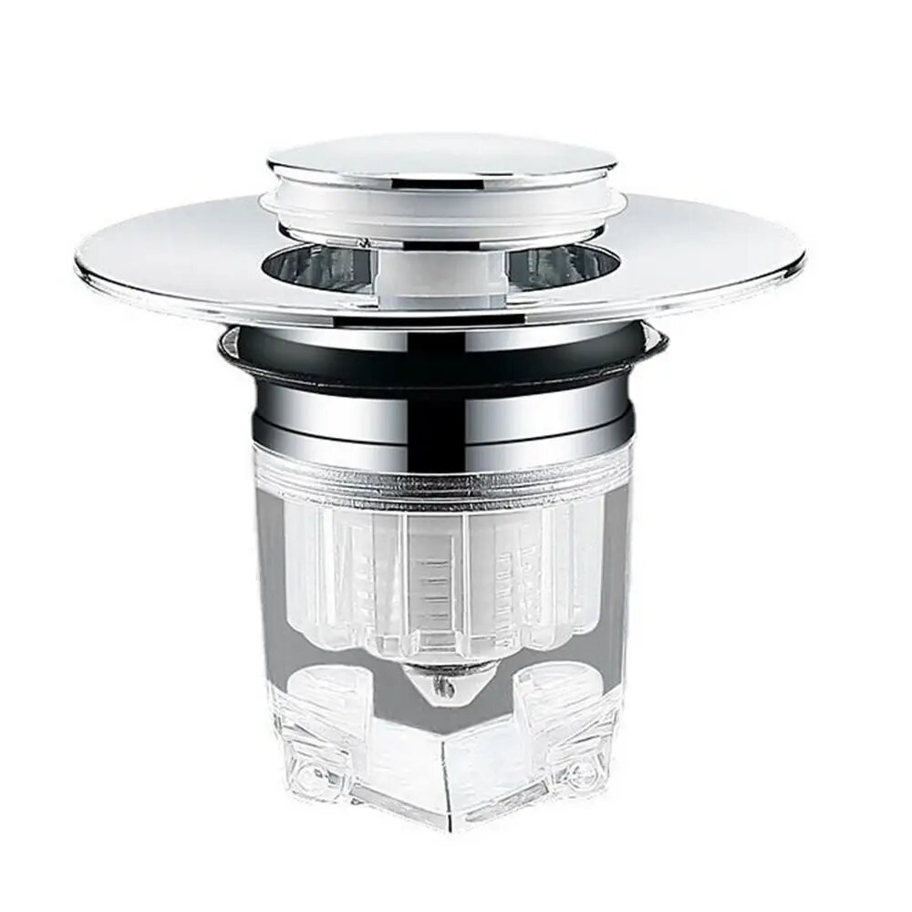 Выдвижной фильтр для раковины из нержавеющей стали в ванную комнату, ситечко для впитывания волос в раковину, стопор для ванны, инструмент для ванной комнаты