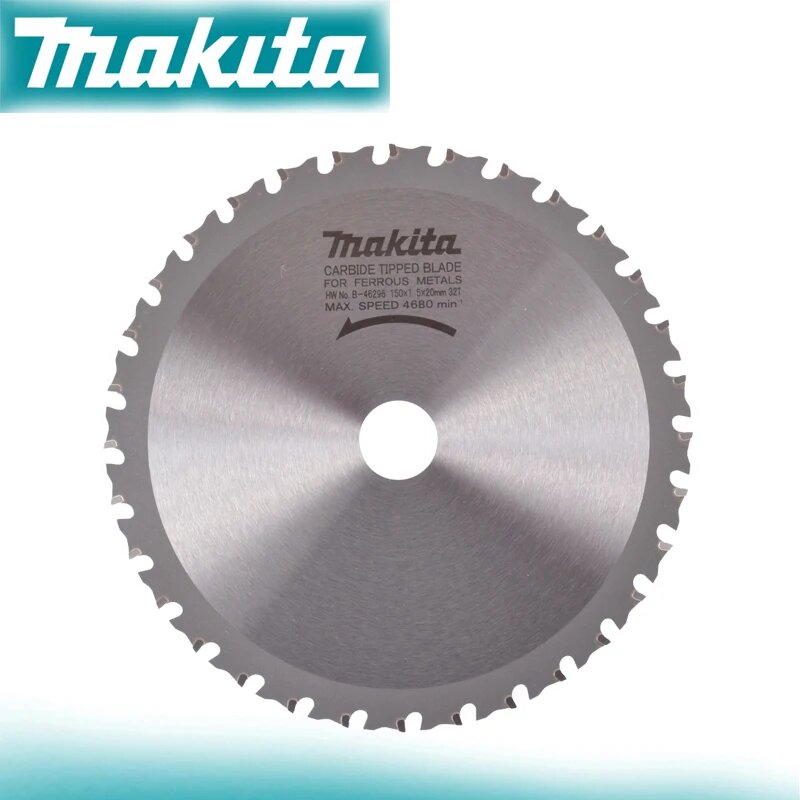 Makita B-46296 Режущее полотно для резки металла 150X20X32T Быстрорезное полотно для циркулярной пилы Аксессуары для электроинструментов