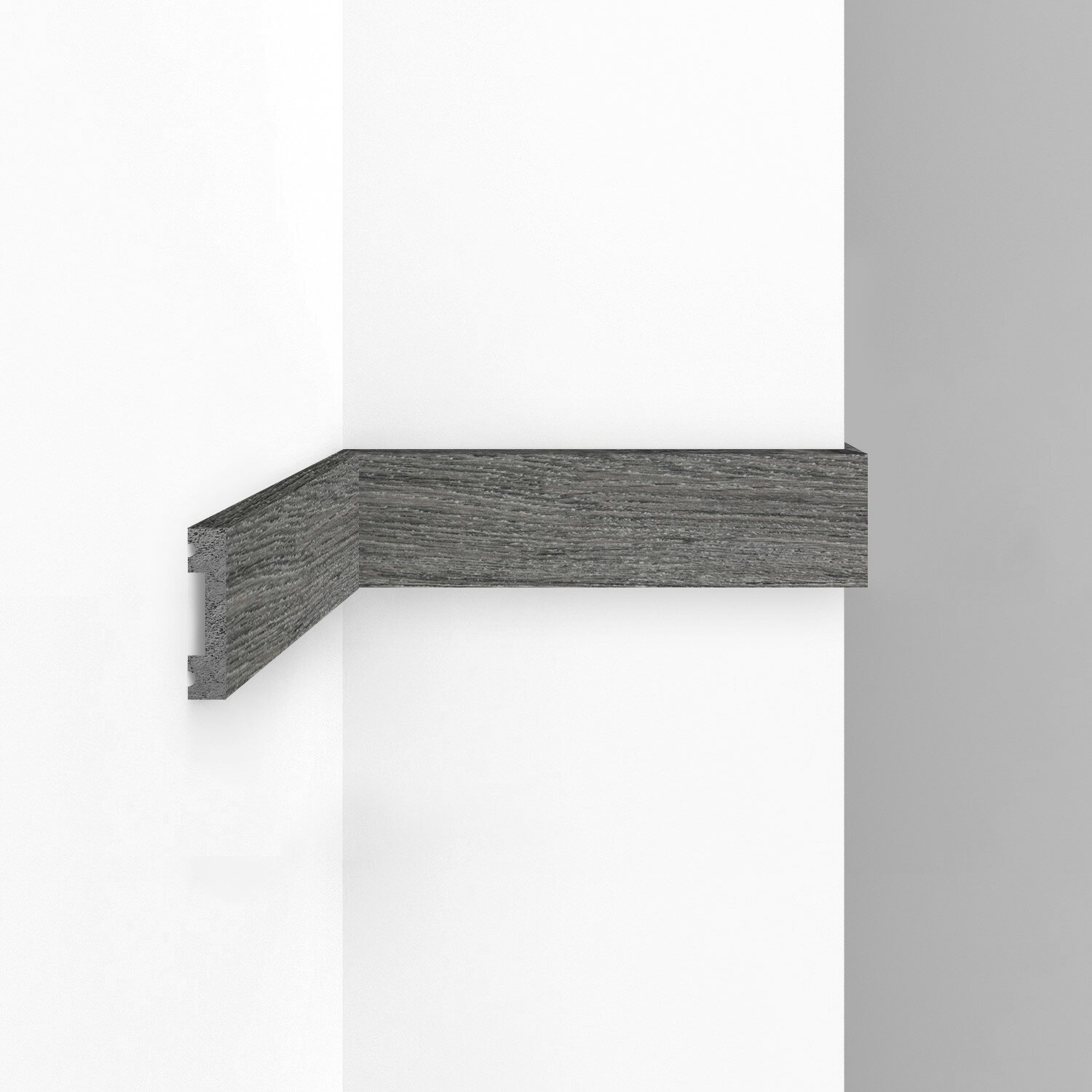 Рейки декоративные на стену дюрополимер DECOMASTER (декомастер), 41х10х2900 мм, D162-86 ДМ дуб скандинавский