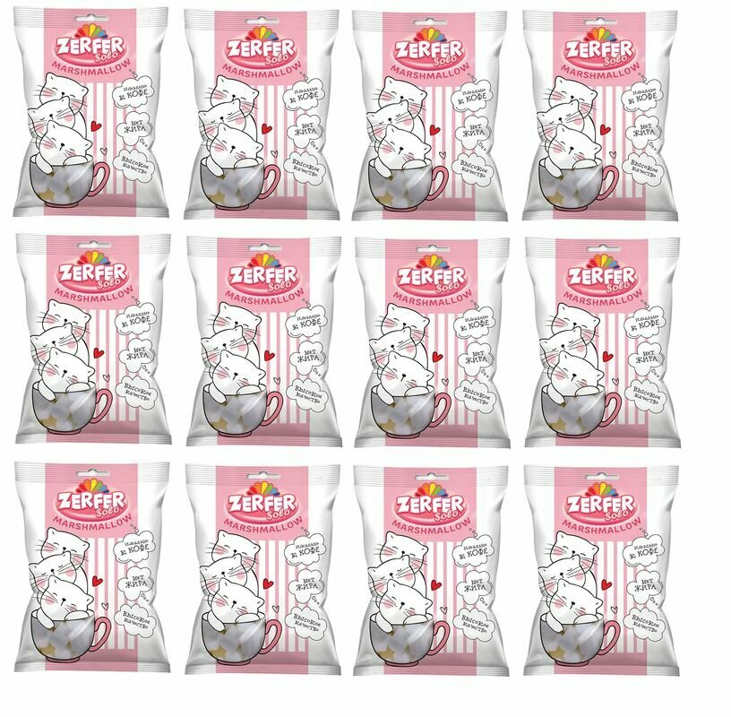 Zerfer Маршмеллоу Solo, 65 гр, 12 уп.