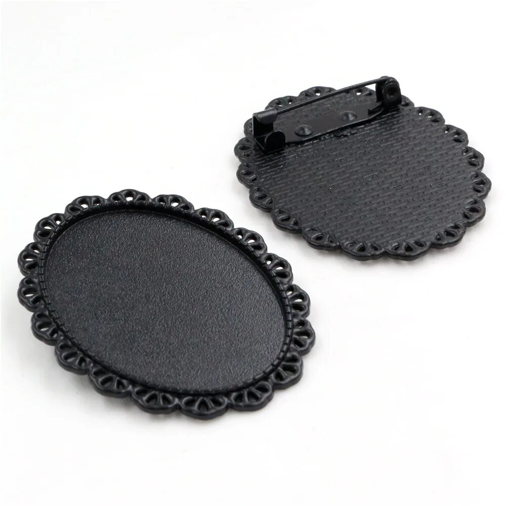 Комплект булавки для бижутерии Wadsfred 5 шт Черный, D3-28