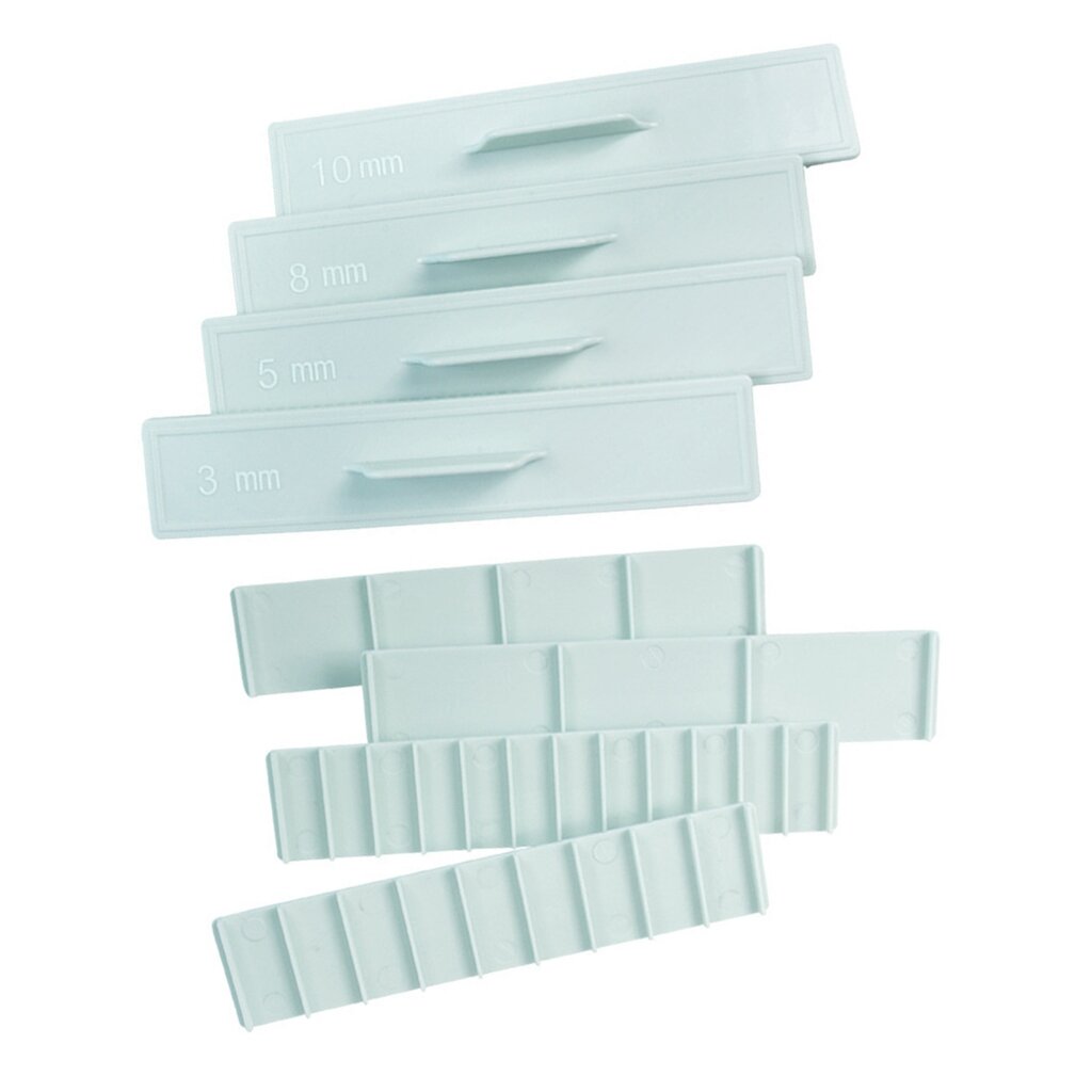 Линейка для измерения печенья, 8 шт.