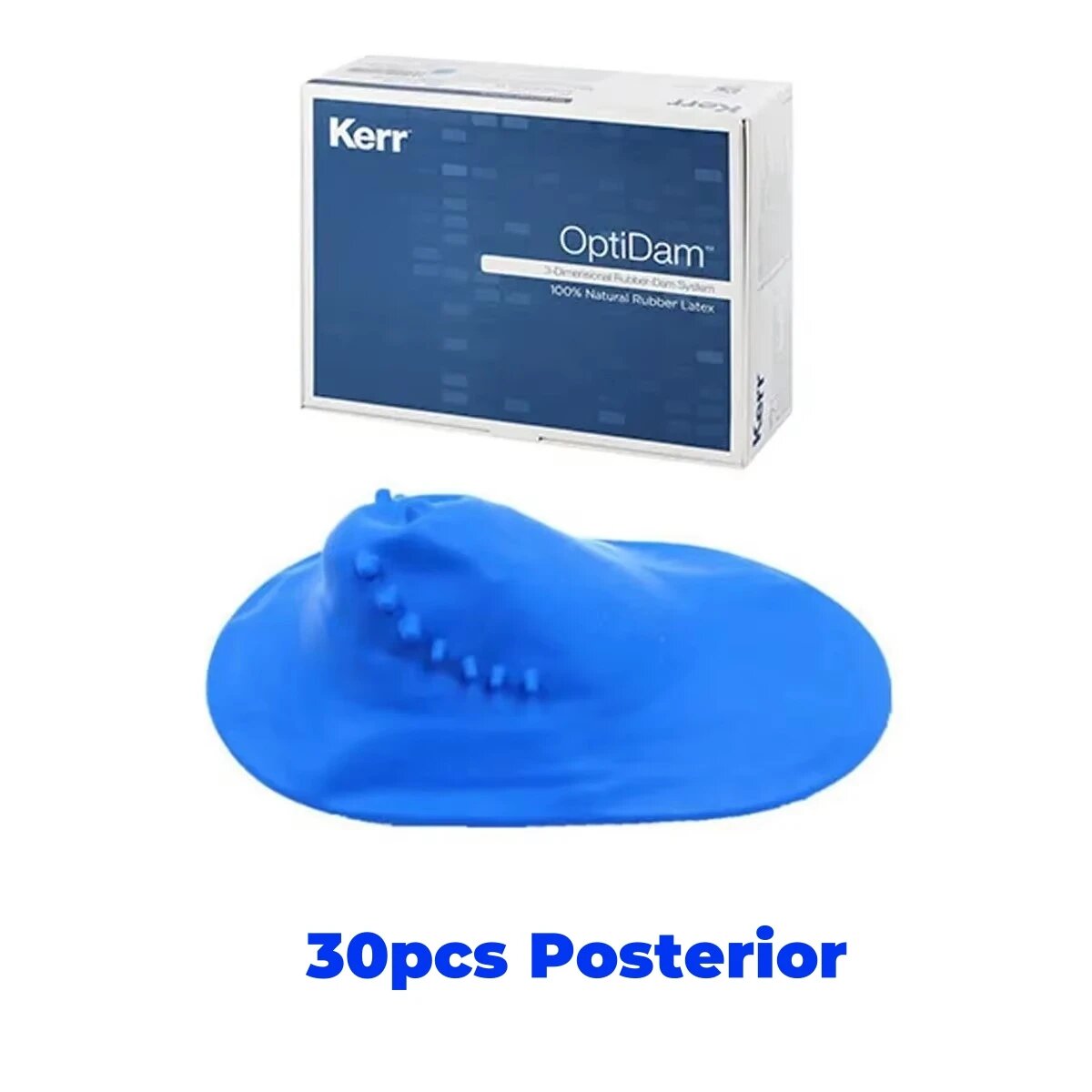 Kerr OptiDam 3D Латексные Плотины для стоматологии posterior 30Pcs