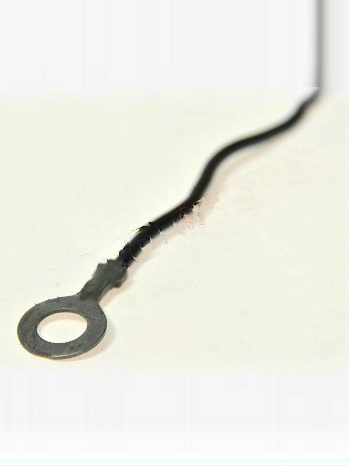 Клемма круглая с проводом проводки М6