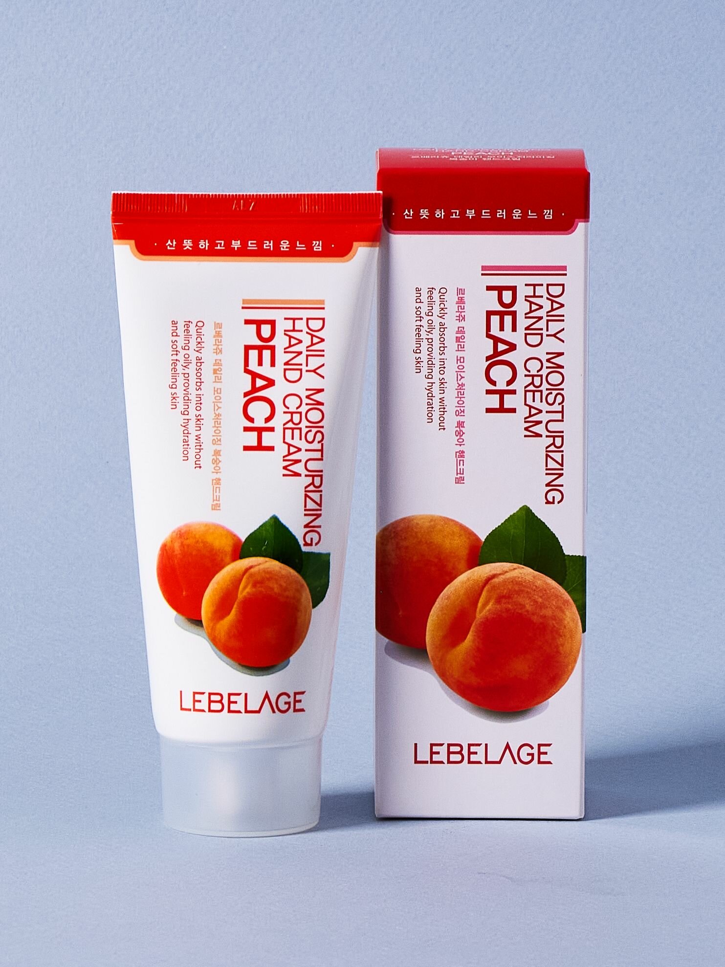 Lebelage Увлажняющий крем для рук с персиком 100мл Daily Moisturizing Peach Hand Cream