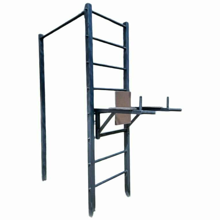 Уличный турник со съмными брусьями