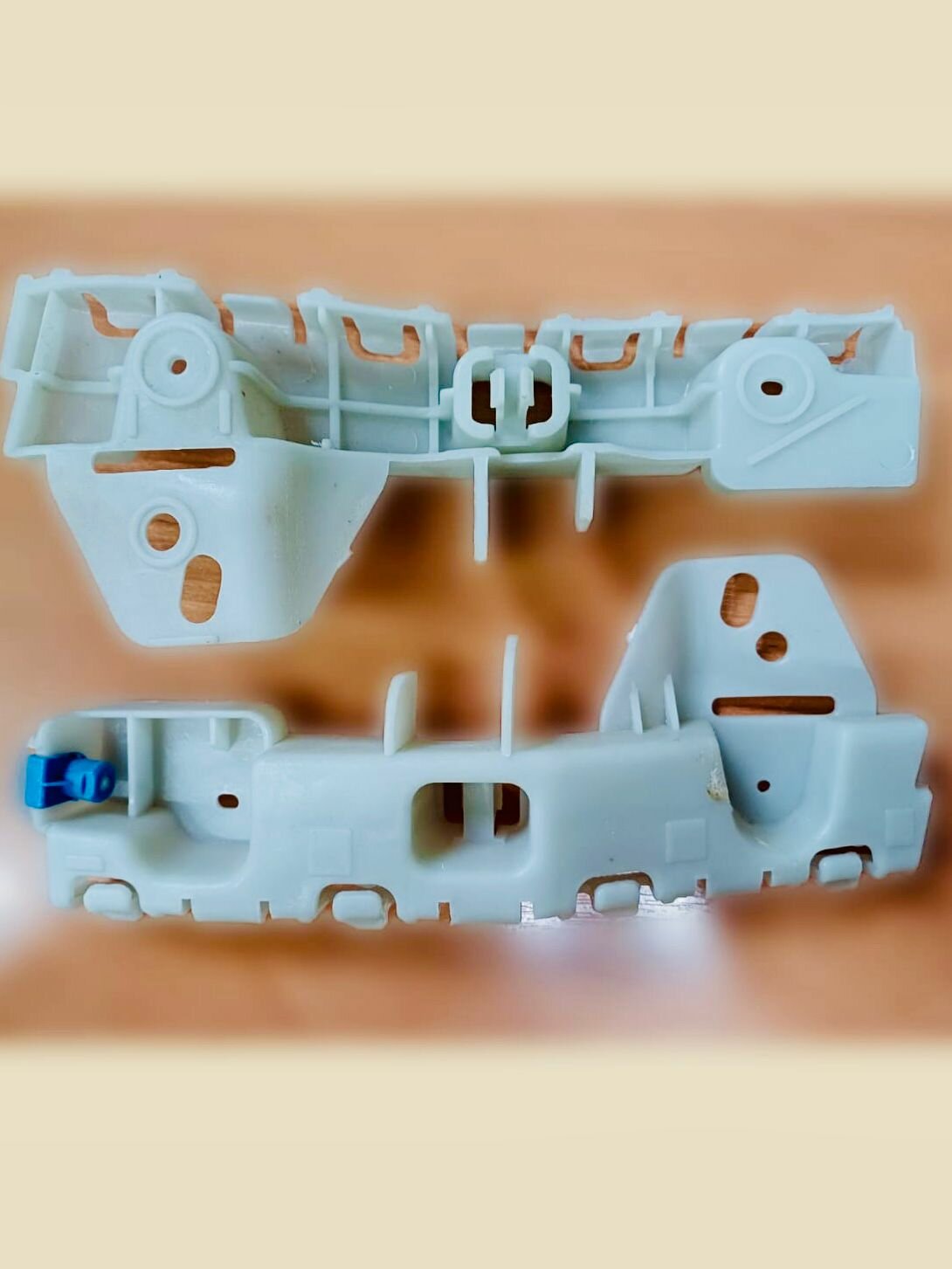 Кронштейн бампера, передний, для Chevrolet Spark/Ravon, комплект L/R