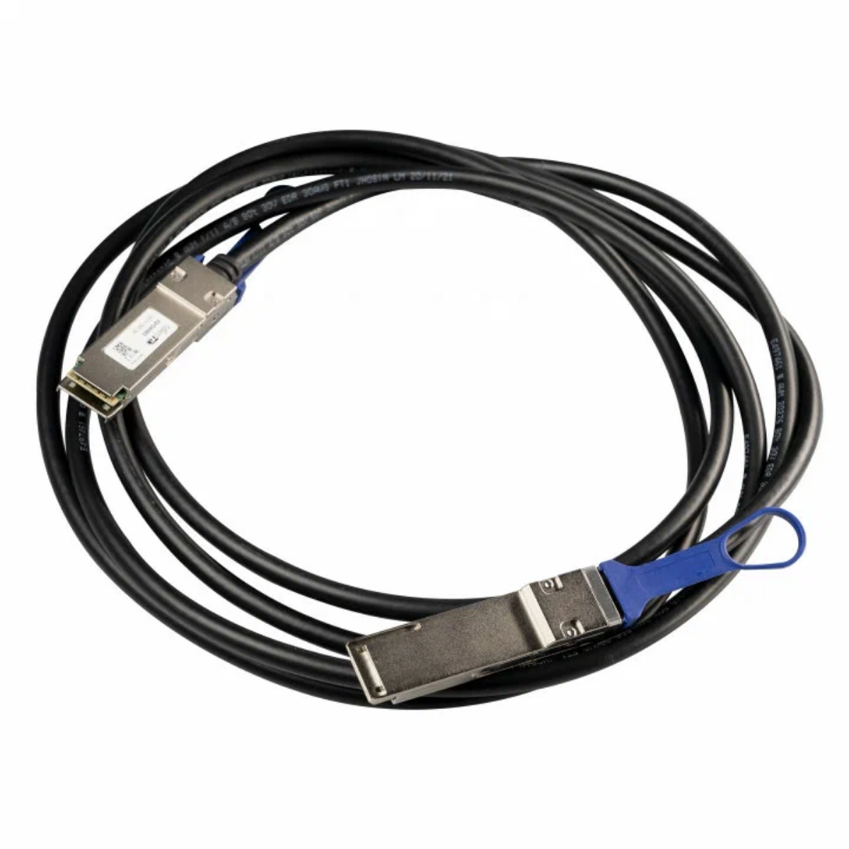 Кабель-переходник Mikrotik 100 Gigabit QSFP28 direct attach cable, 3m/XQ+DA0003, длина 3м, черный