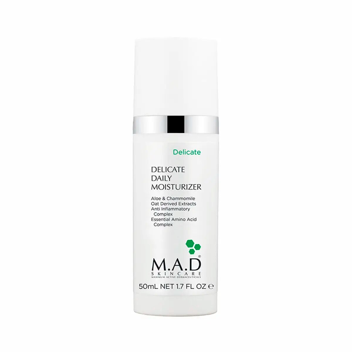 MAD Skincare Delicate Daily Moisturizer – Увлажняющий крем для ухода за чувствительной кожей M.A.D 50 гр.
