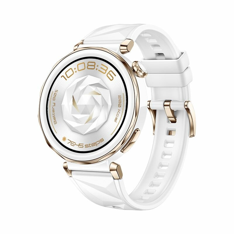 Смарт часы HUAWEI WATCH GT 5 Pro 42 мм, сапфировое стекло, Белый