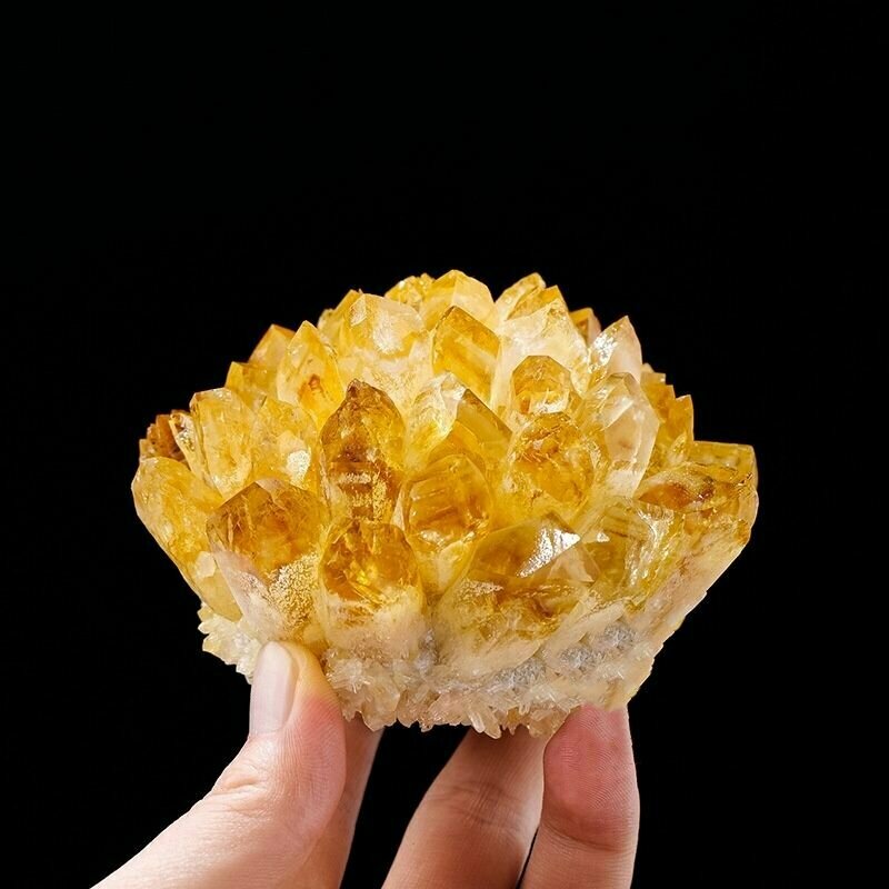 Друза натуральный цитрин 500-600гр