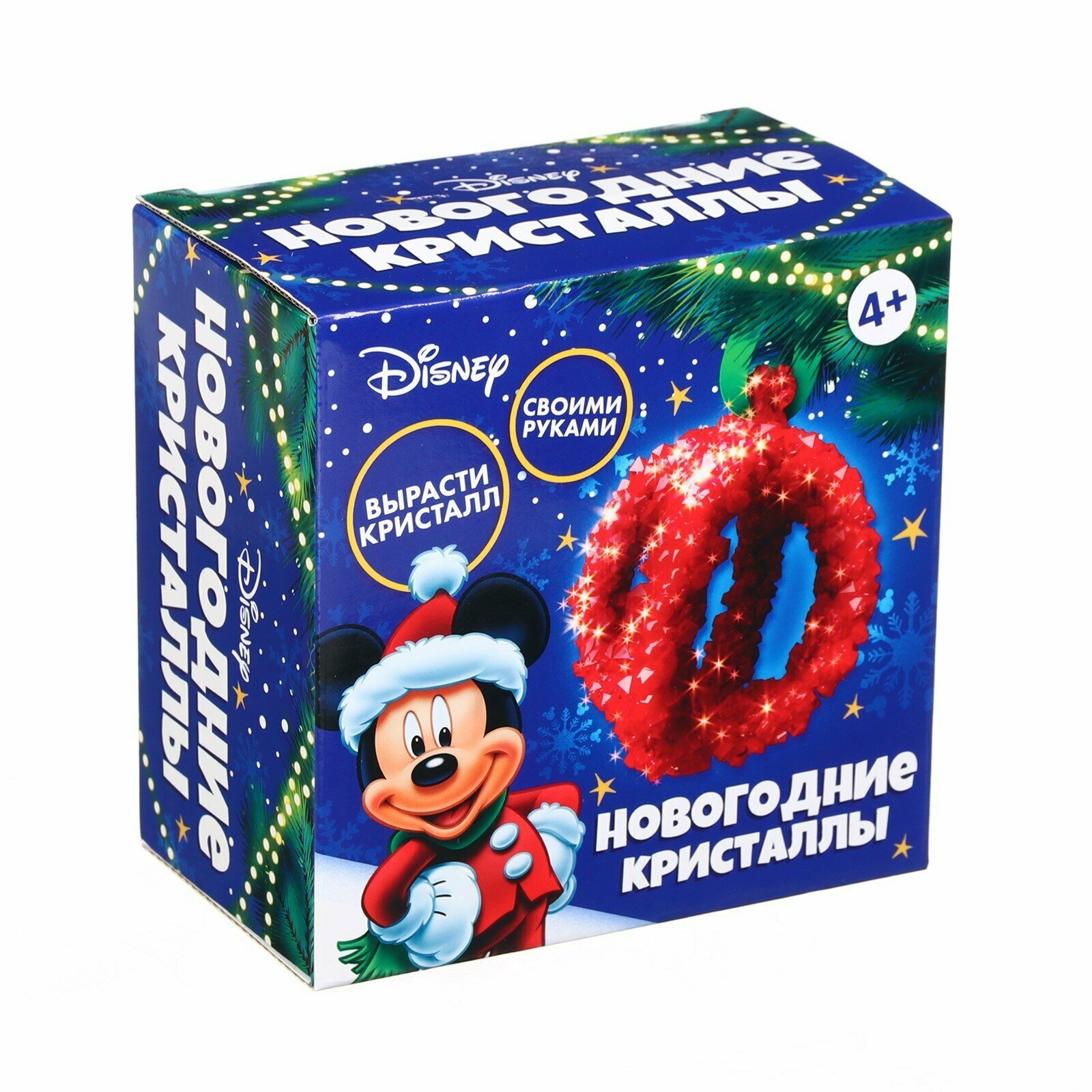 Выращивания кристаллов "Микки Маус" набор для опытов, Disney