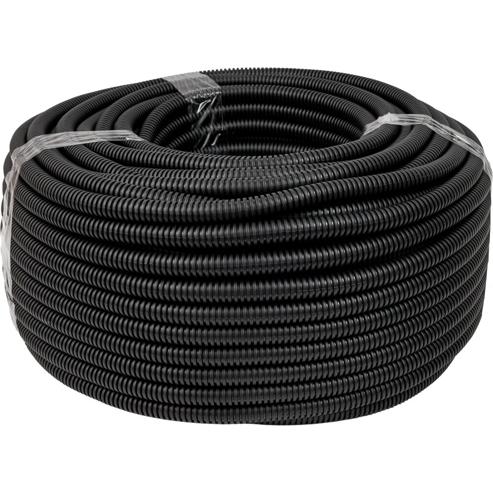 Gigant Труба гофрированная ПНД лёгкая черная D20 100м 20120-100GI