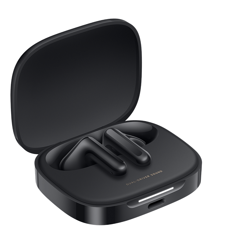 MI (MI) Redmi Buds 7S Active Noise Cancelling Bluetooth Earphones for Android and Apple Phones, Midnight Black