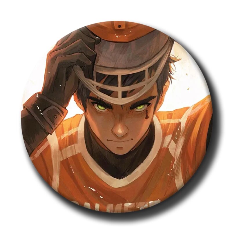 Значки для монет Foxhole Court на заказ, круглая брошь с героями мультфильмов Neil Josten на рюкзаке, булавки для косплея, ювелирные аксессуары, подарки