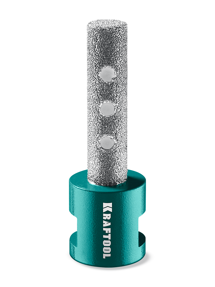 Фреза алмазная вакуумная пальчиковая 12мм KRAFTOOL 29810-12