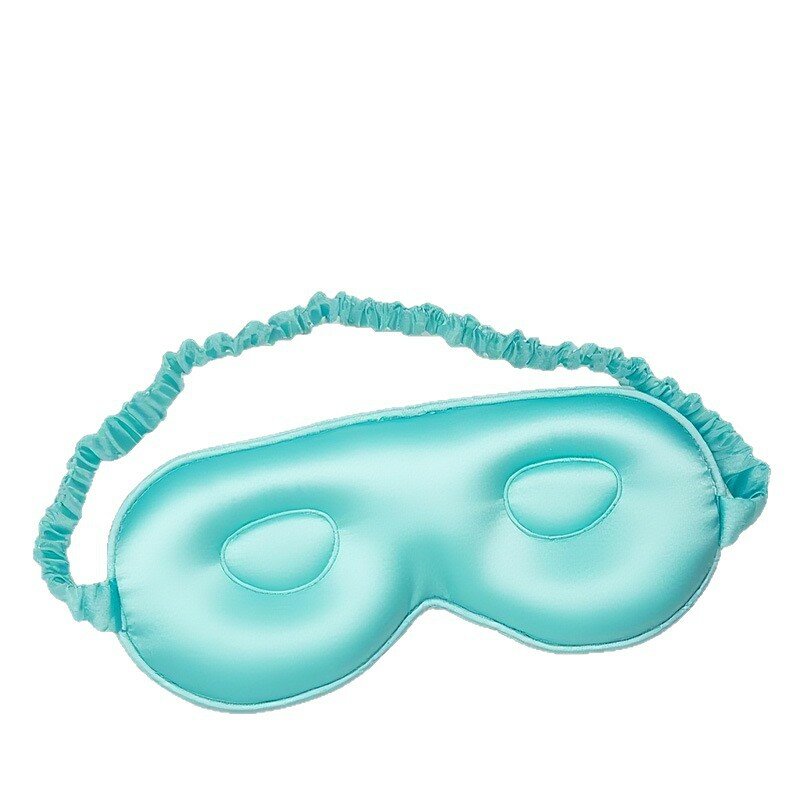 Маски для сна из шёлка 3D, мягкие маски для сна для женщин и мужчин, регулируемые повязки для сна, дорожные повязки для глаз, светонепроницаемые, удобные шёлковые маски для сна и отдыха