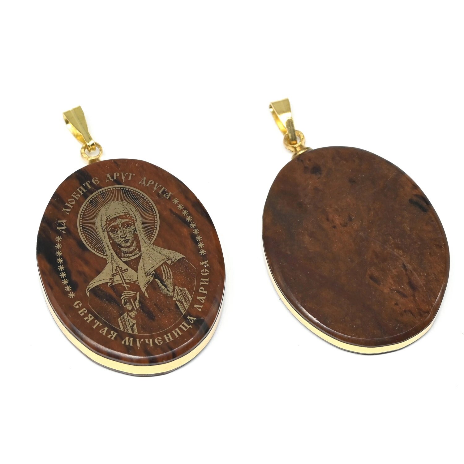 Колье, агат