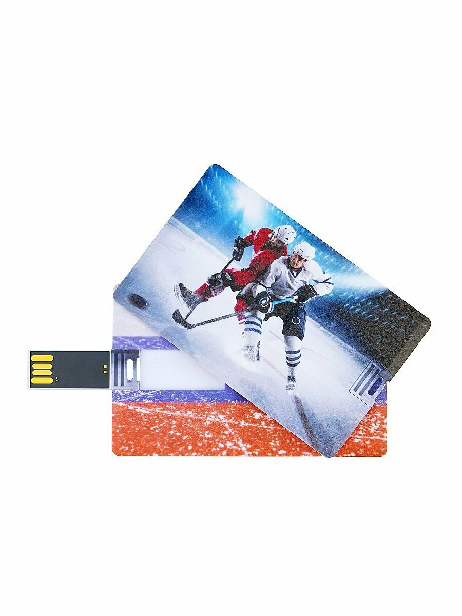 Хоккей USB-flash-накопитель пластиковая карта 8GB