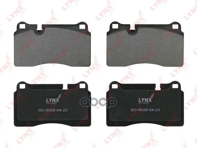 Колодки тормозные дисковые | перед | LYNXauto арт. BD8028