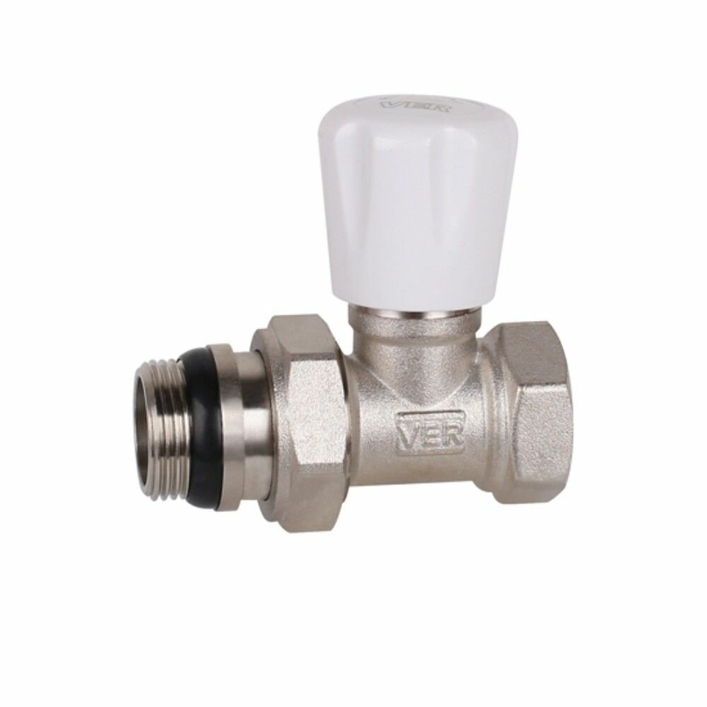 Клапан VIEIR регулировочный прямой с рез. уплотнением 1/2" (80/10) VR304