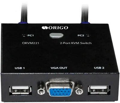 Переключатель KVM Origo OKVM221 (OKVM221/A1A)