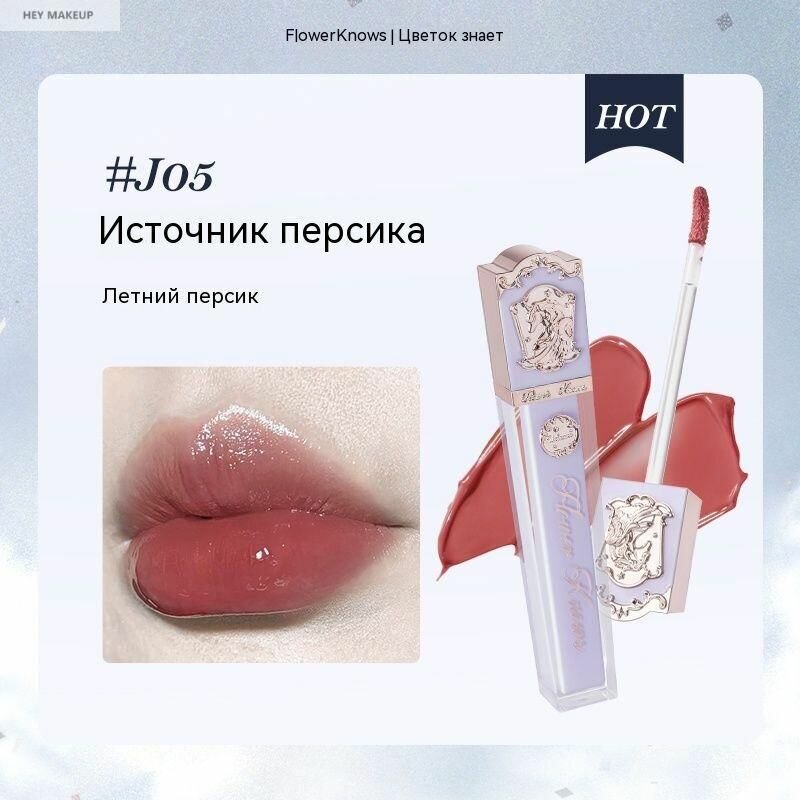 Flower Knows Unicorn Кристаллическая глазурь для губ