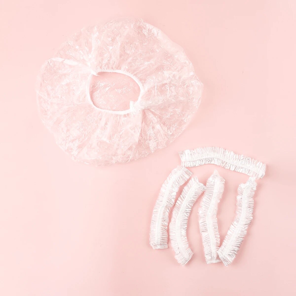 Одноразовые шапочки для душа White (100 шт)