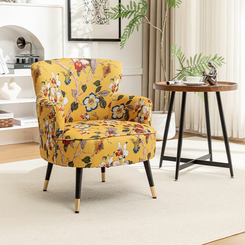 Ретро принт кресло