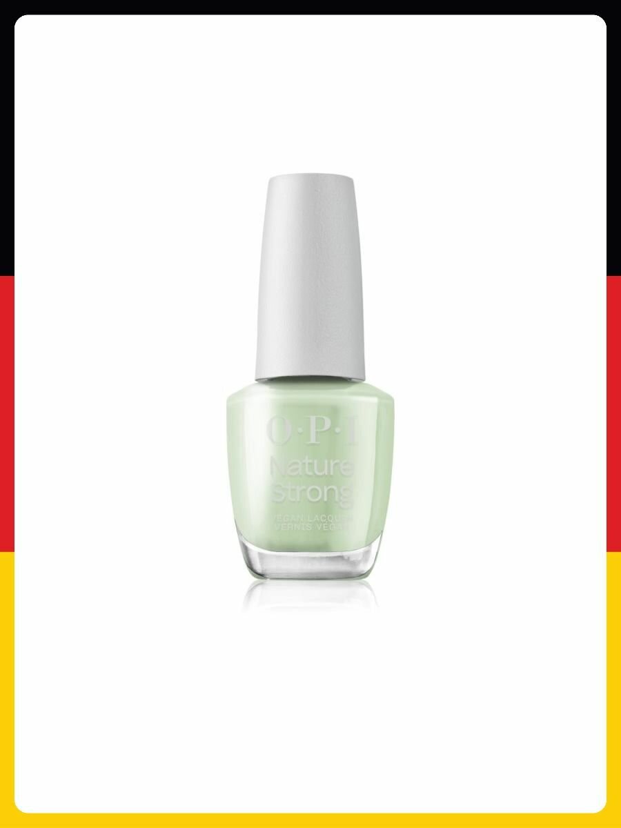 Лак для ногтей OPI Nature Strong Nails&Skin nail polish vegan Sage It for Later, 15 мл