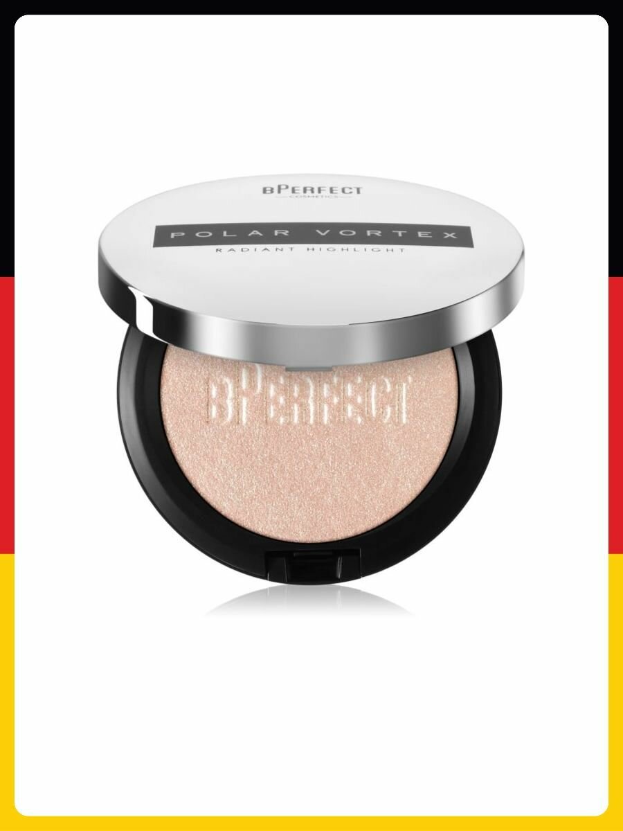 Хайлайтер BPerfect Polar Vortex brightening compact powder Frosted, 6 г