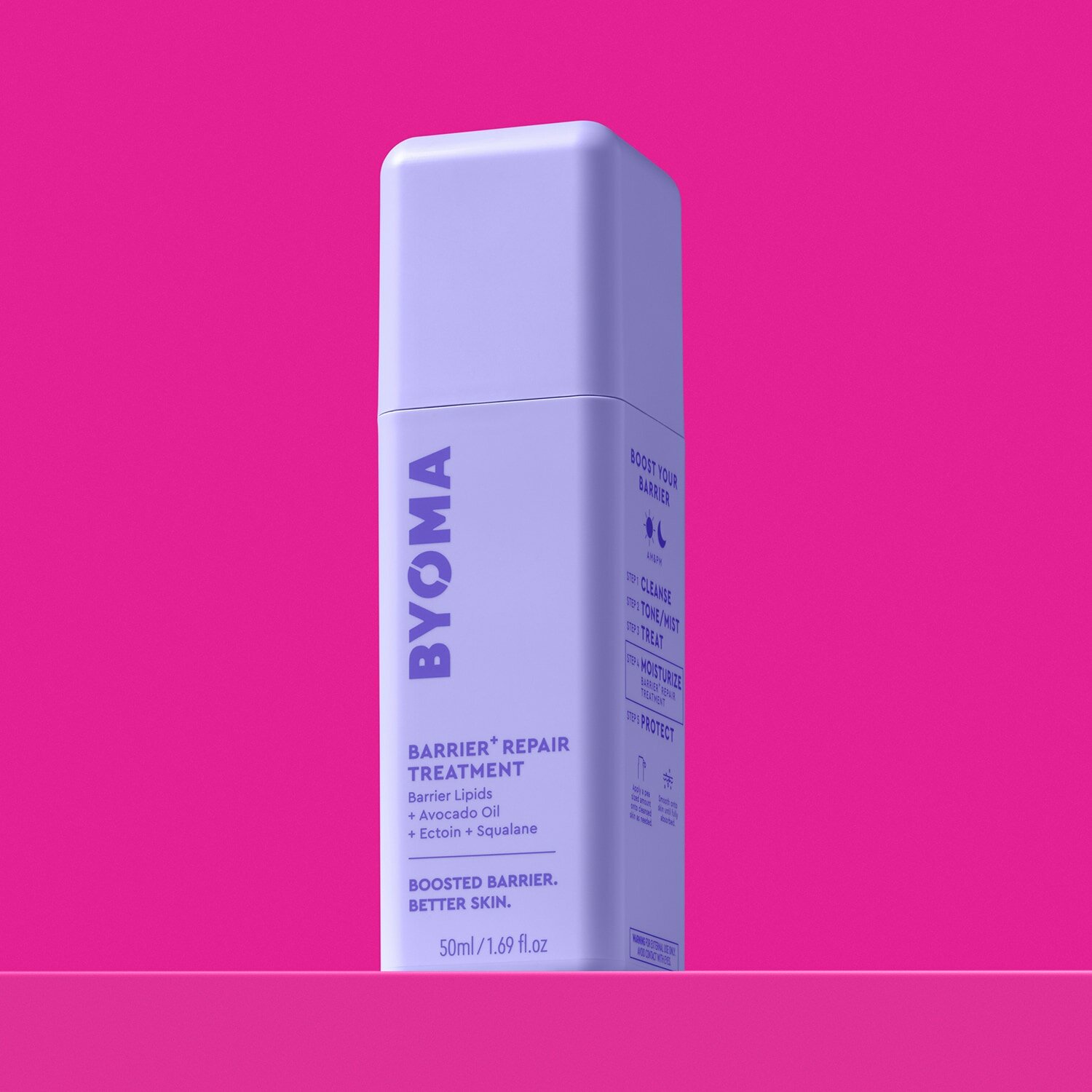 Крем для лица BYOMA Barrier+, 50мл, для всех типов кожи, веганский